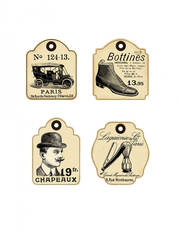 French Retro Labels for Men Vol 3 - Style24